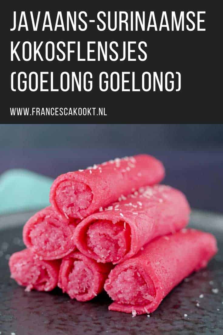 Javaans-Surinaamse kokosflensjes (goelong goelong) - Francesca Kookt