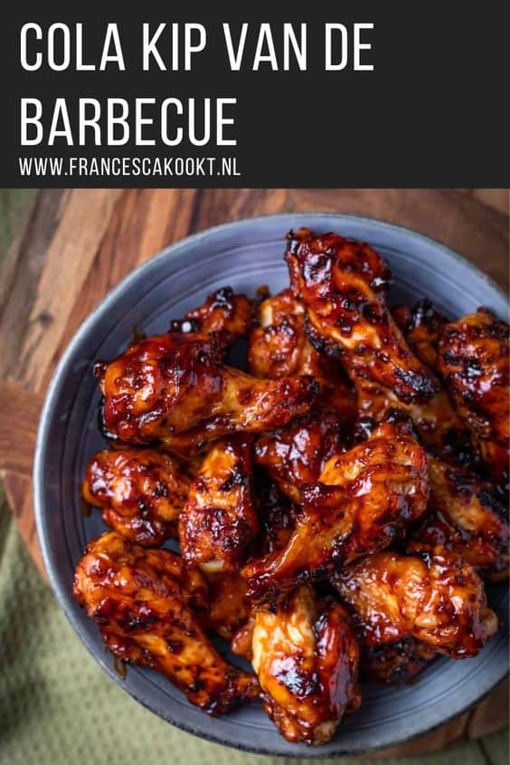 Cola kip van de barbecue - Francesca Kookt