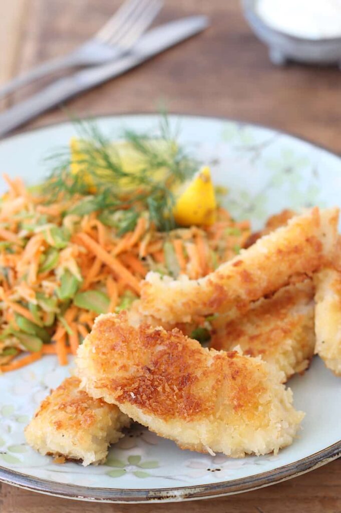 Heerlijk voor jong en oud: zelf vissticks maken - Francesca Kookt