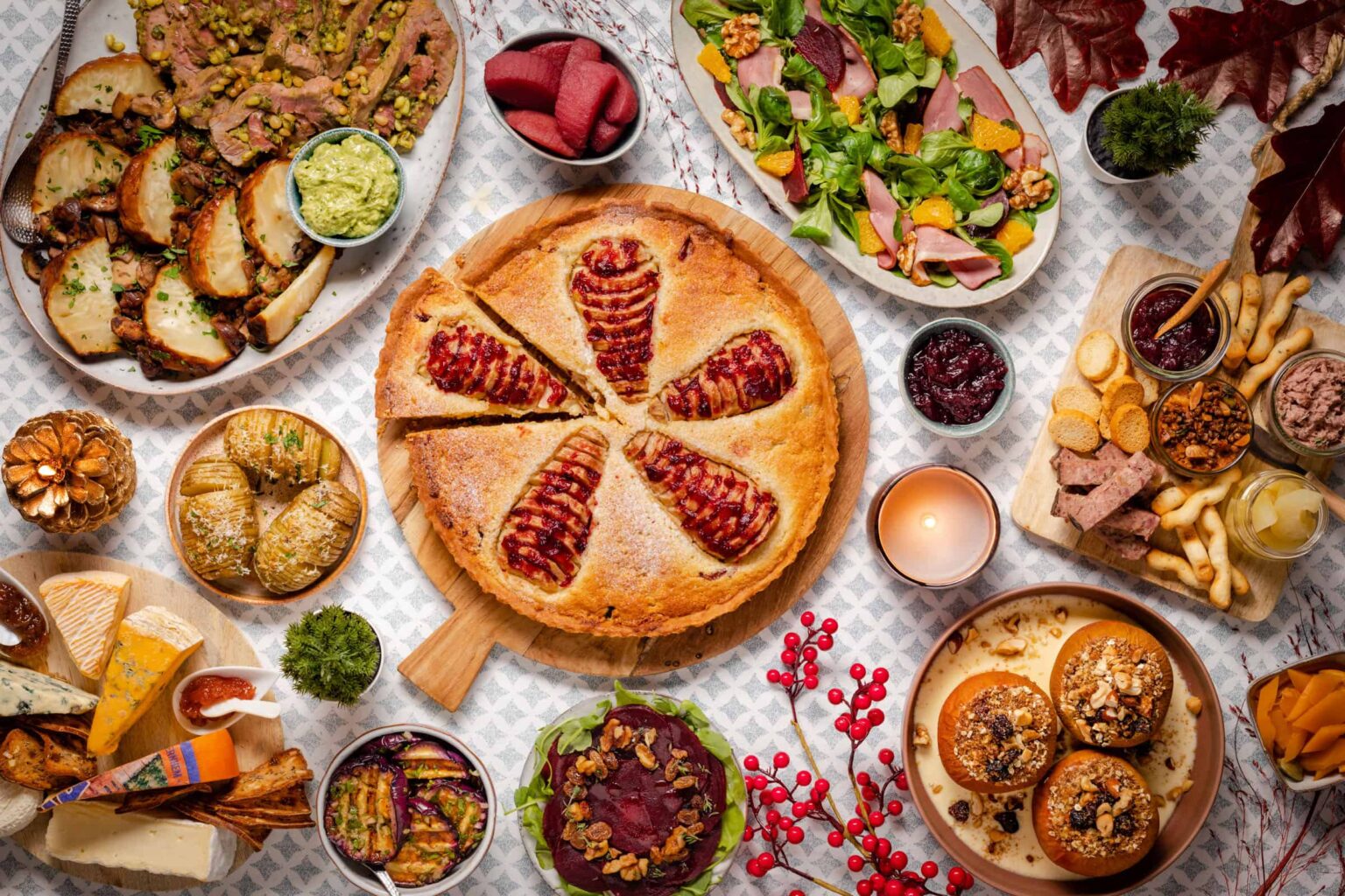 Klassiek kerstmenu: een voor te bereiden kerstdiner - Francesca Kookt