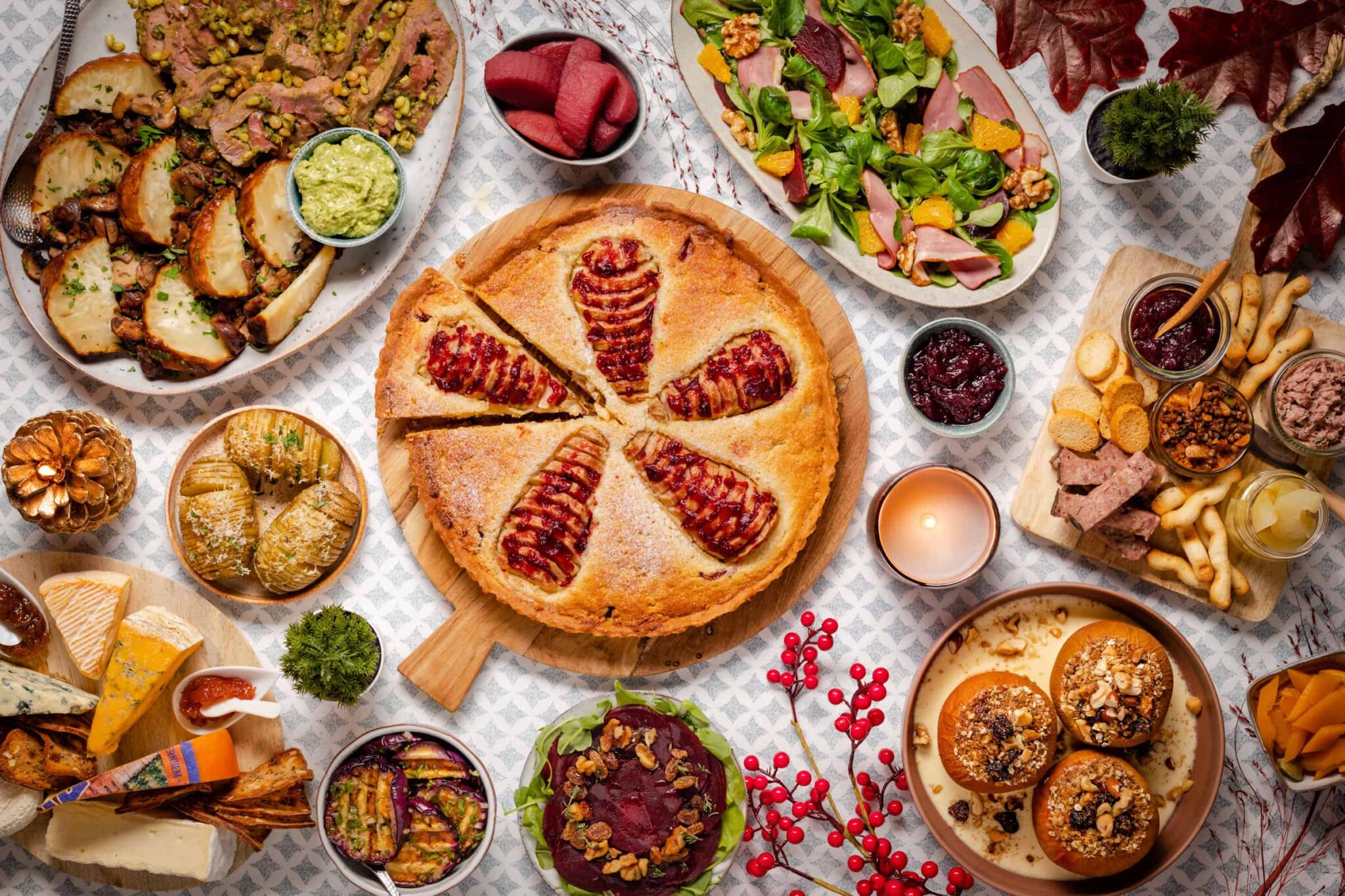 Klassiek kerstmenu: een voor te bereiden kerstdiner - Francesca Kookt