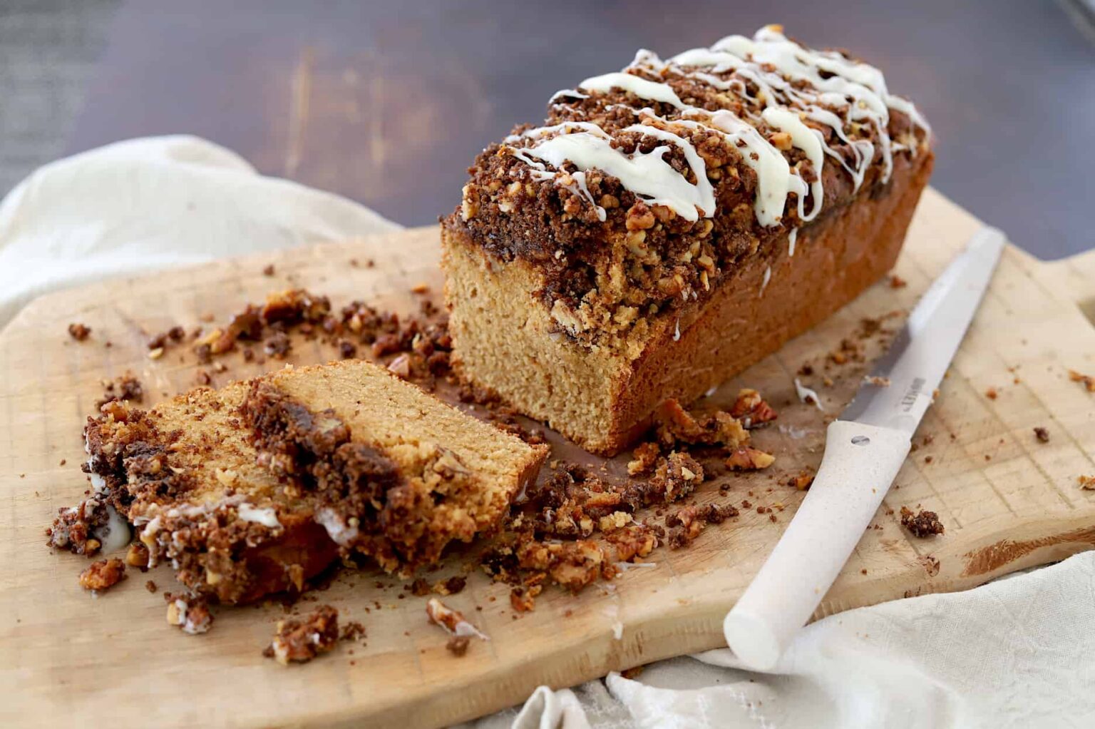 Bananenbrood met chocolade en walnoten - Francesca Kookt