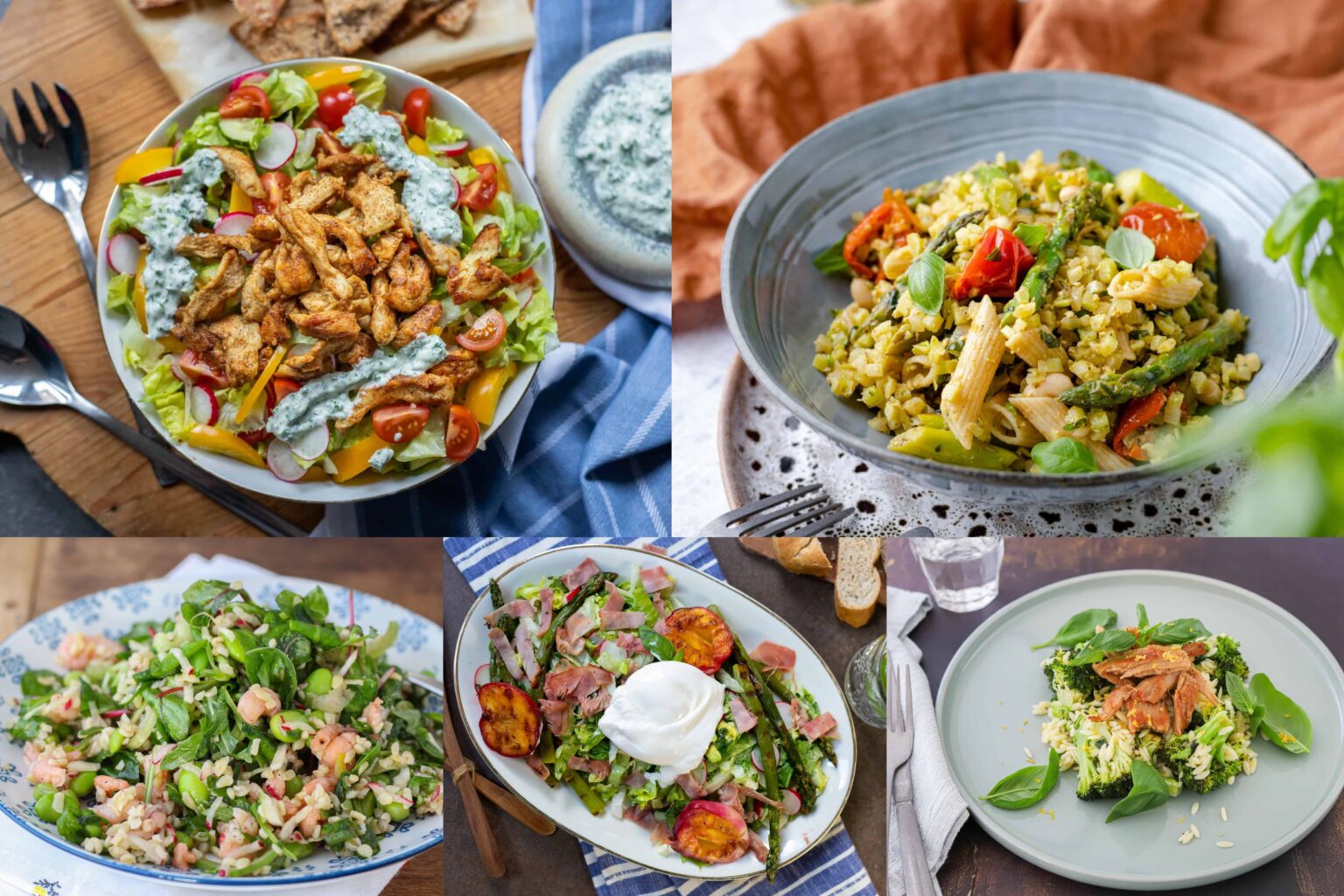 Salade recepten van Francesca Kookt