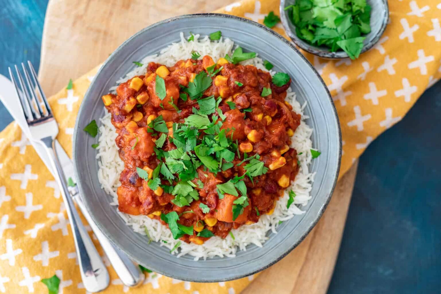 Surinaamse bruine bonen met rijst - Francesca Kookt