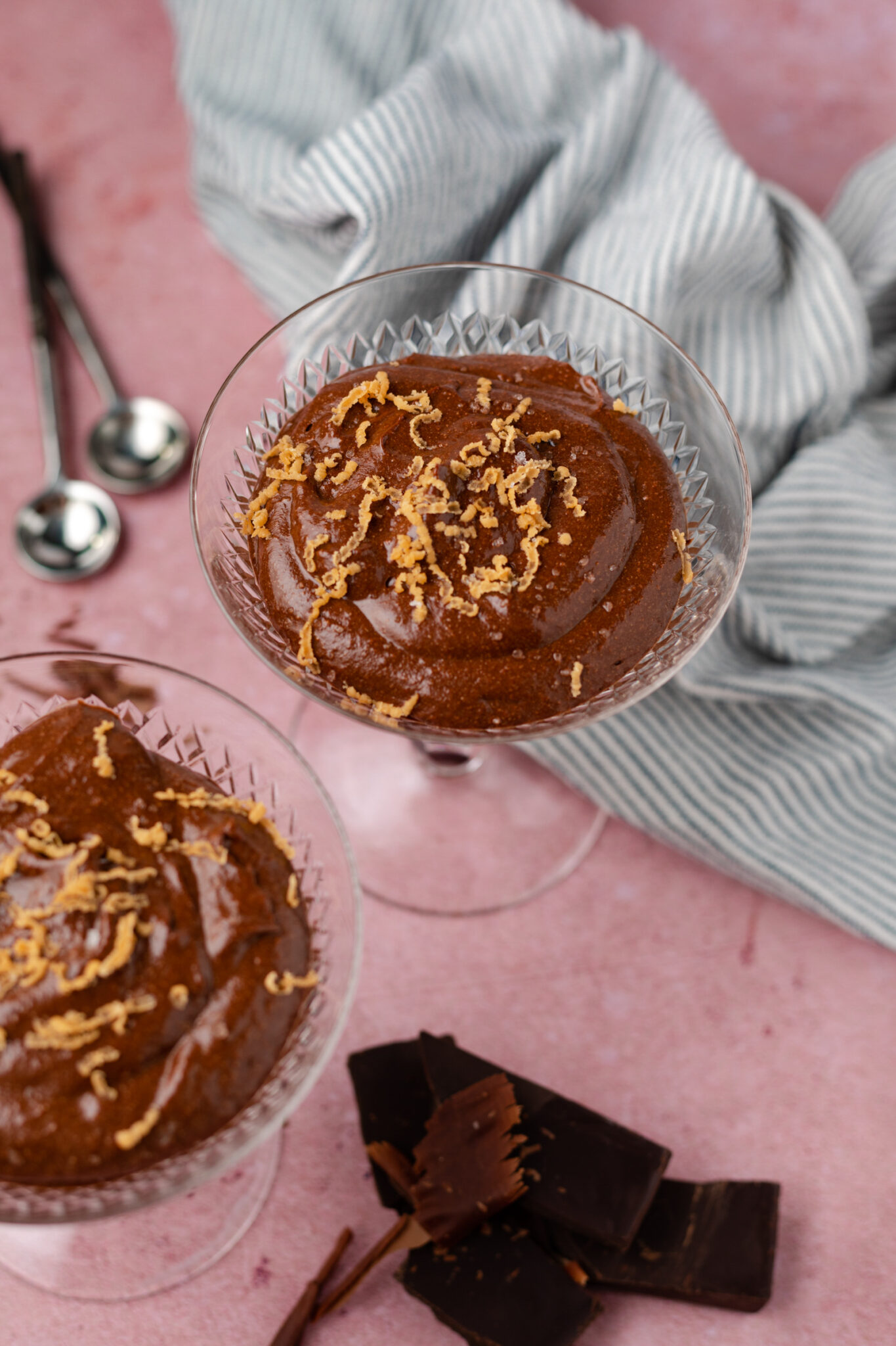 Pure chocolademousse met Baileys - Francesca Kookt