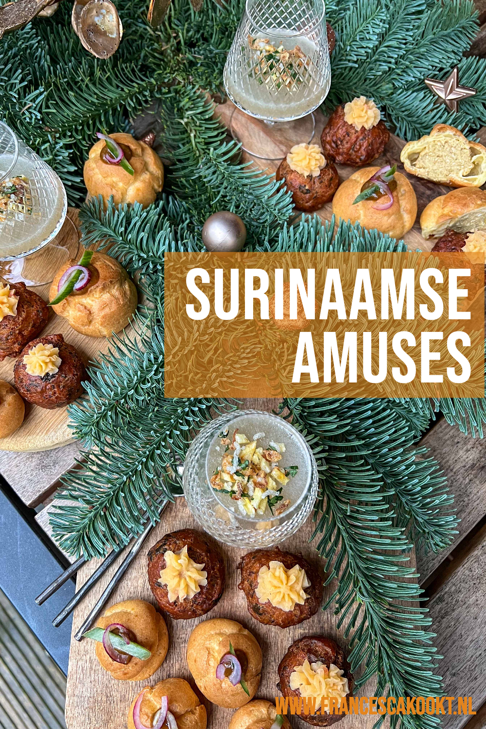 Surinaamse amuses voor de feestdagen - Francesca Kookt