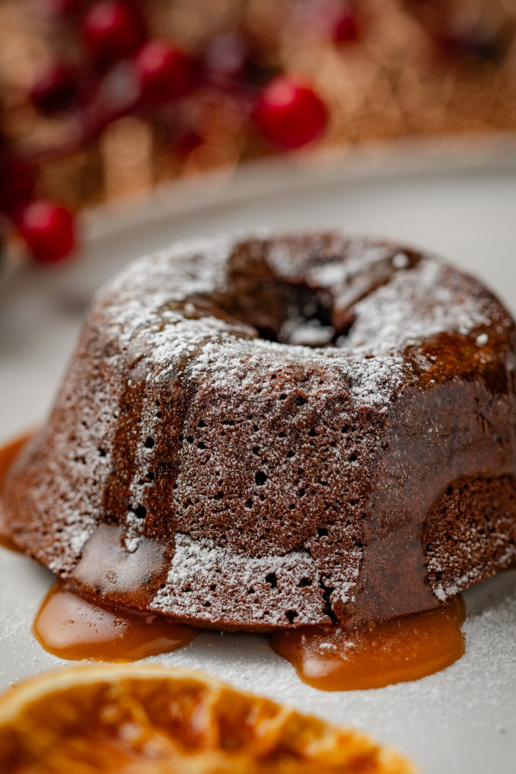 Chocolade lava cake met sinaasappelijs - Francesca Kookt