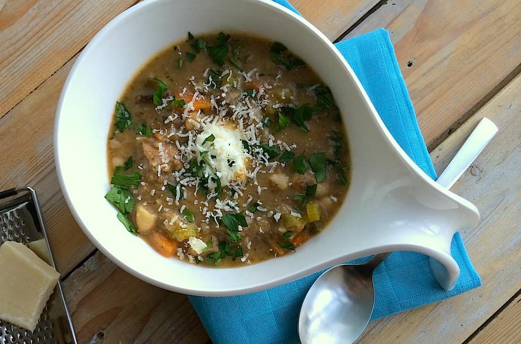 Italiaanse bonensoep - Francesca Kookt