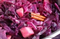 Rode kool met appel en kaneel - rode kool bereiden - Francesca Kookt